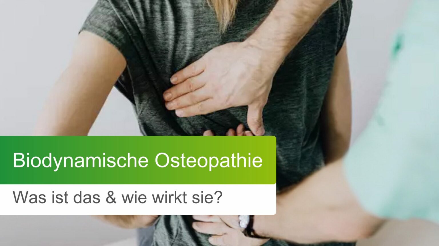 Osteopath Was Ist Das