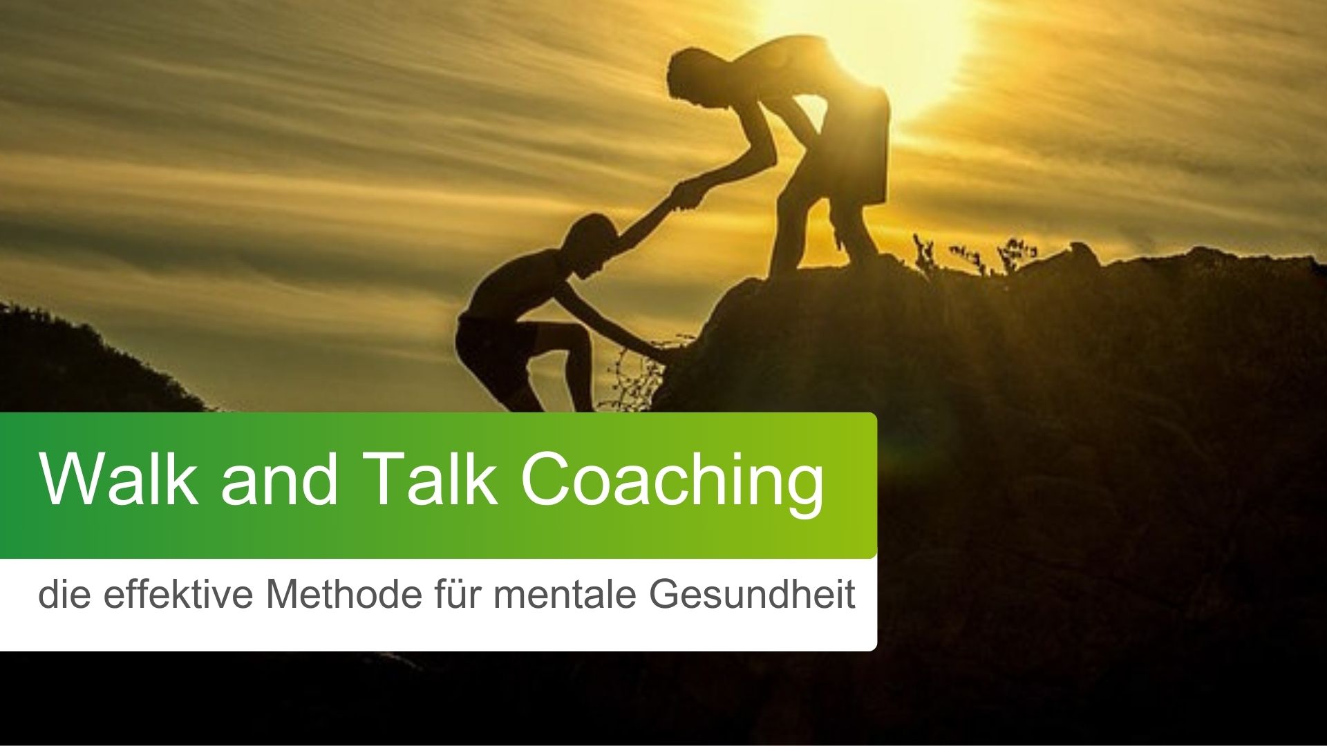 Walk and Talk Coaching - die effektive Methode für mentale Gesundheit