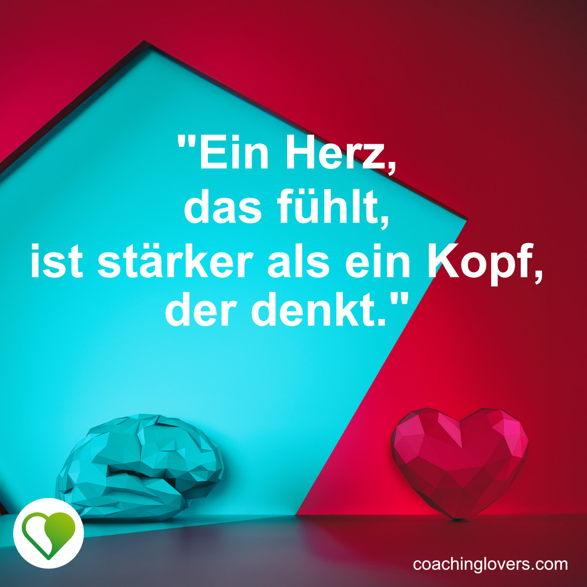 Herz über Kopf Sprüche und Zitate