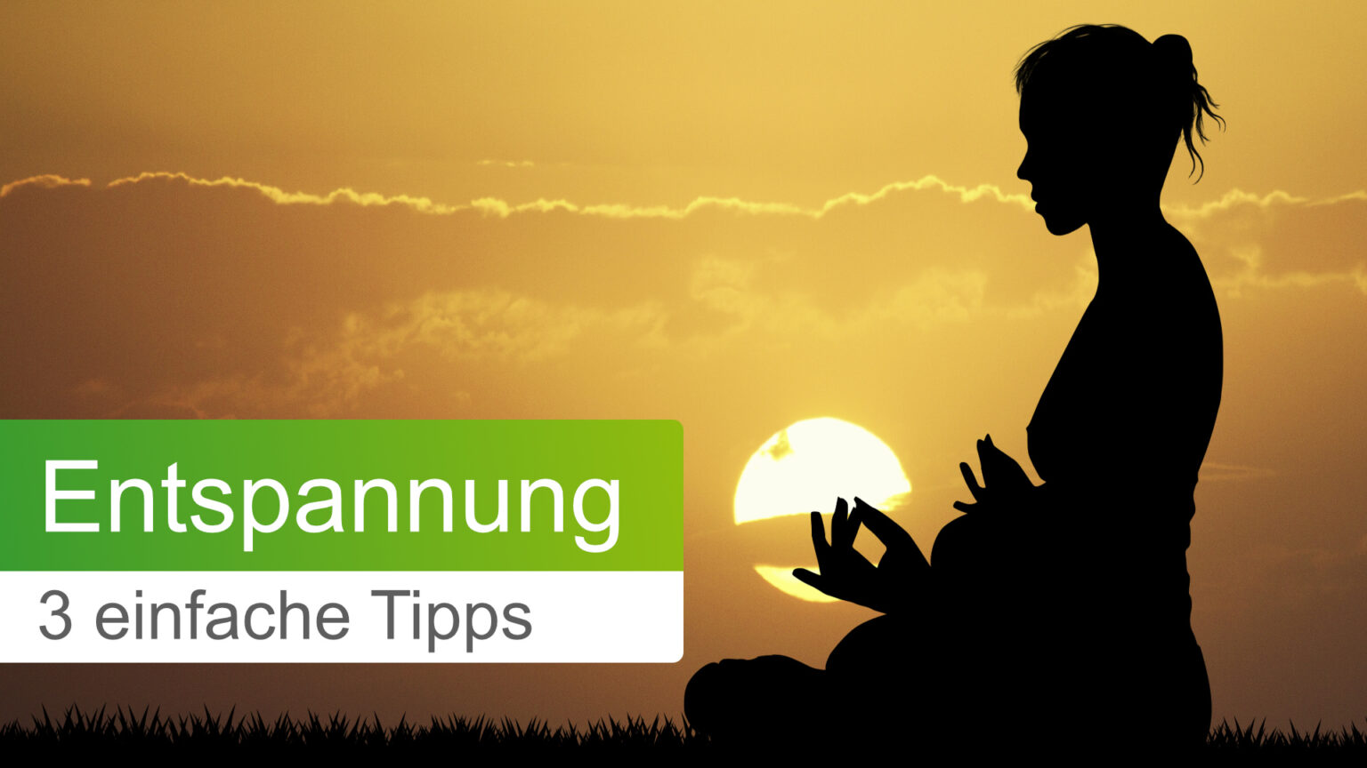 3 einfache Tipps zur Entspannung